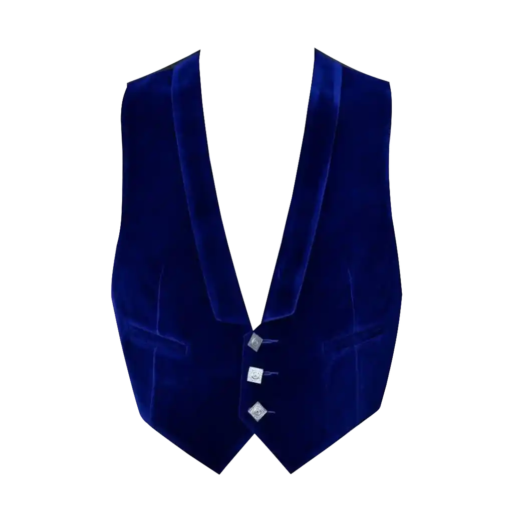 Blue Velvet Prince Charlie Jacket and Waistcoat – Kilt Box Shop