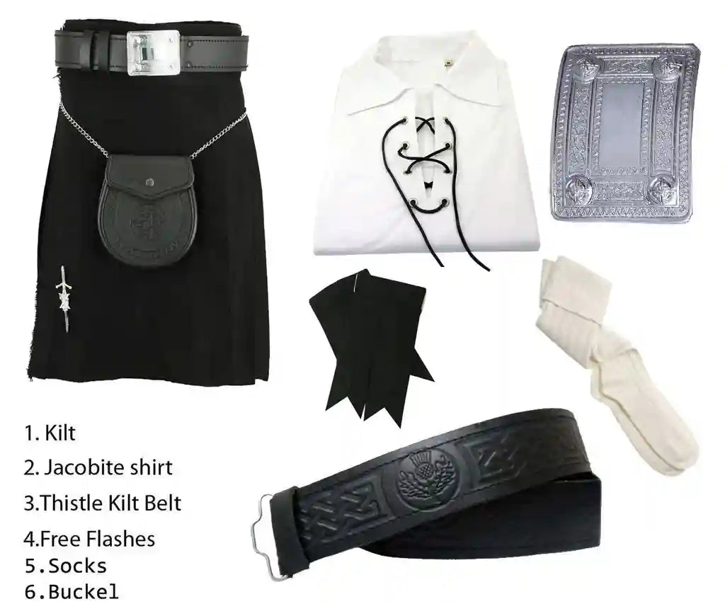Formal Kilt Package (6 Pcs Set) – Kilt Box Shop