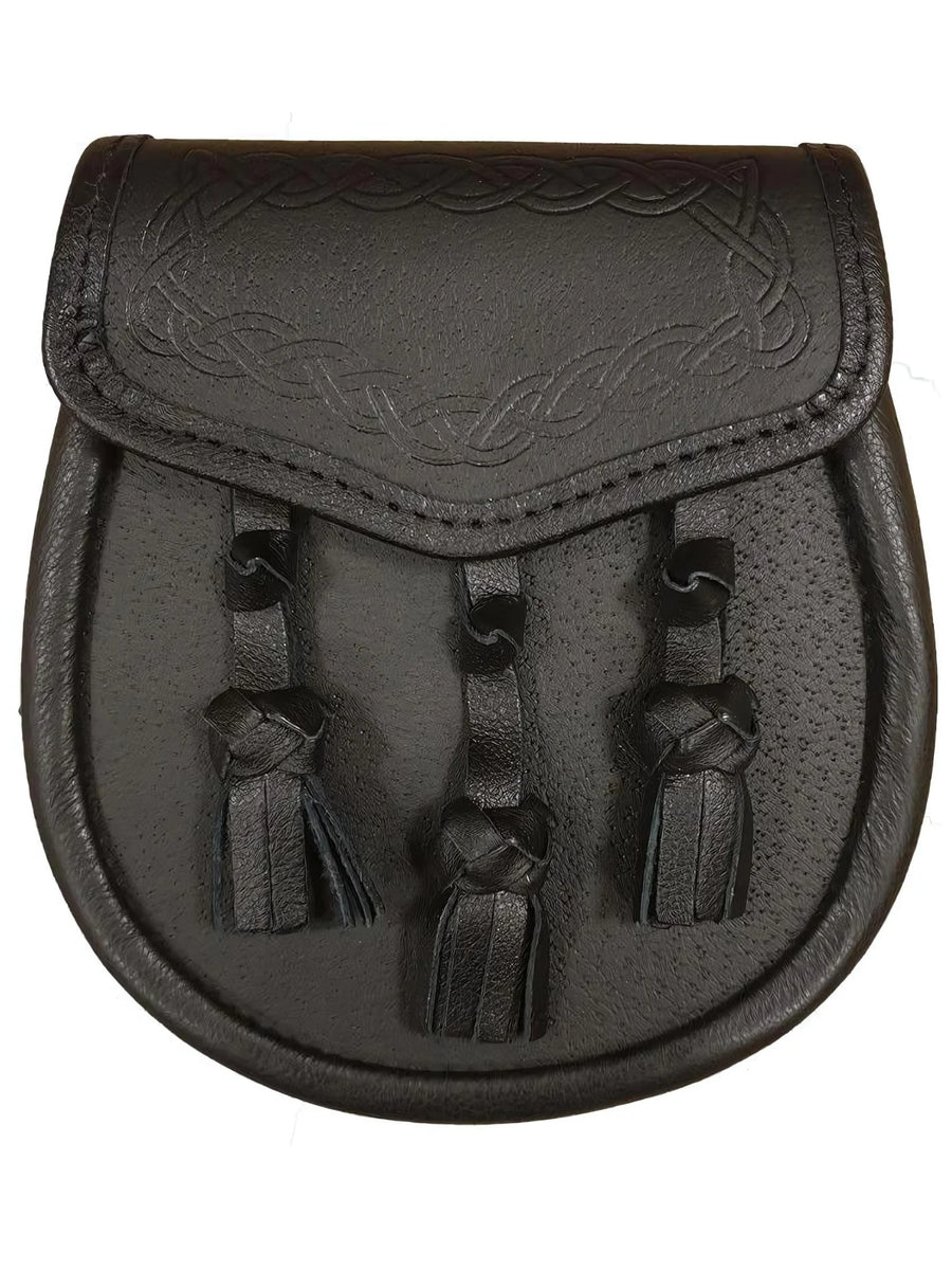 Modern Leather Sporran – Kilt Box Shop